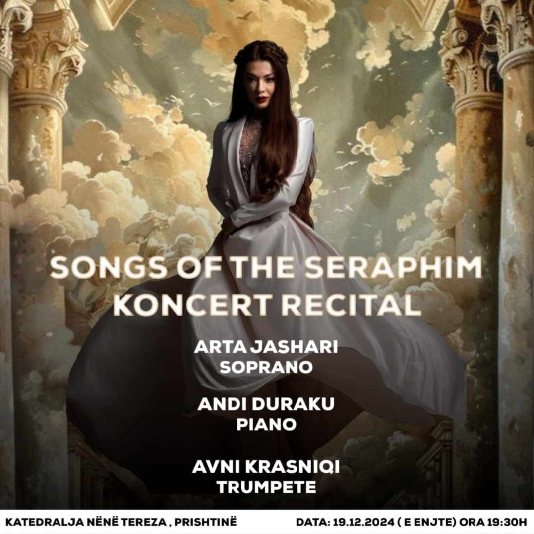 Prishtinë/ Më 19 dhjetor, koncert recital i sopranos Arta Jashari ...