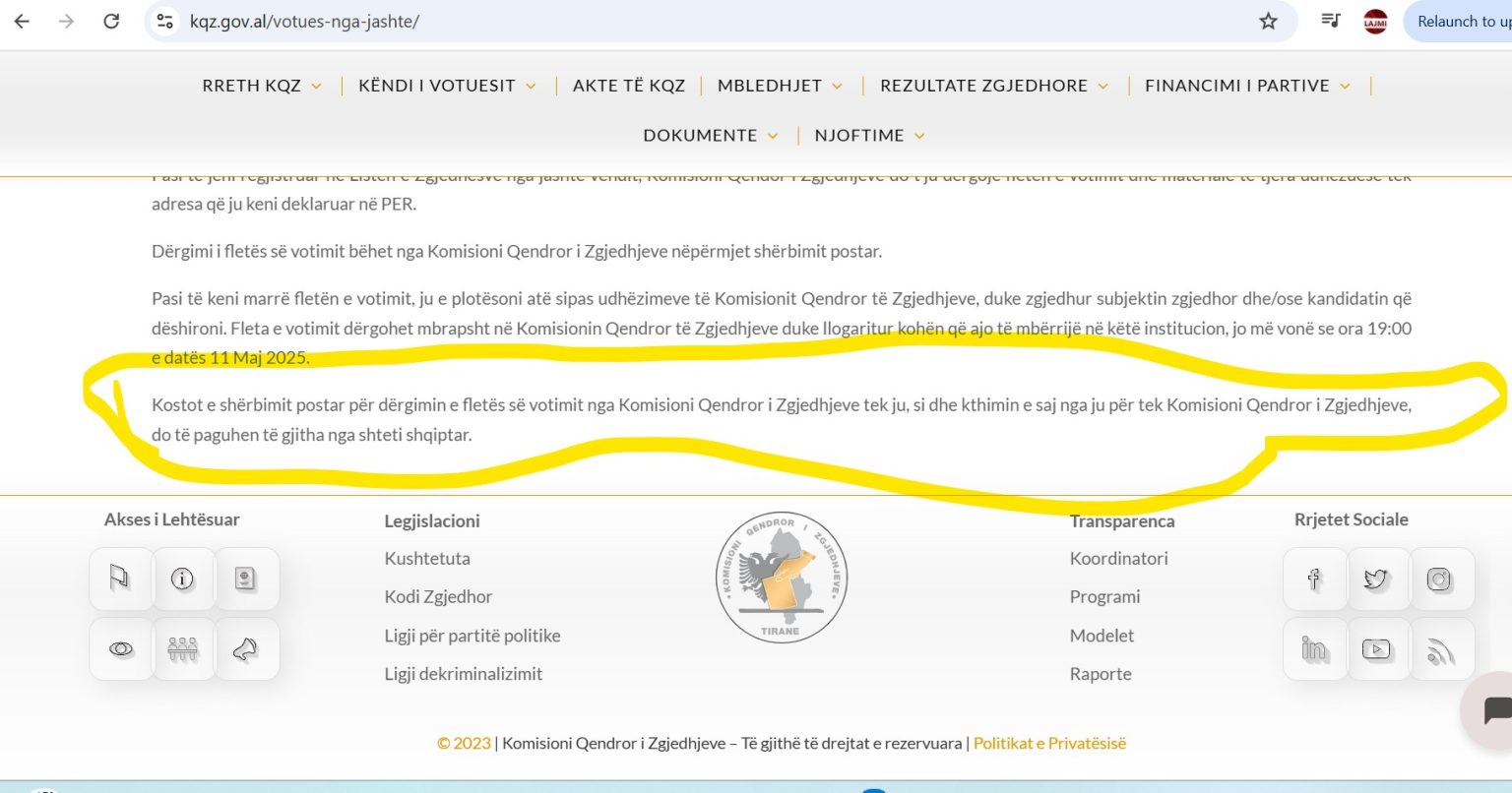 Historike/ Filloi regjistrimi jashtë Shqipërisë për Zgjedhjet për ...