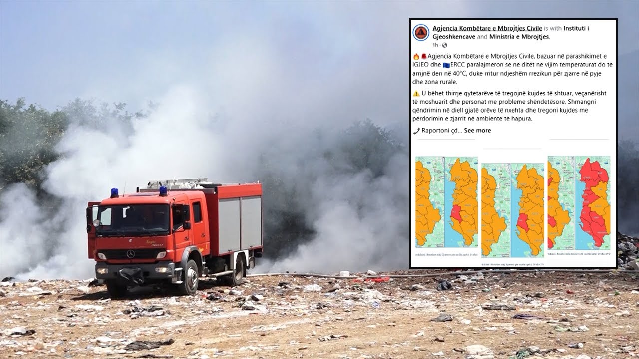 13 vatra zjarri në 24 orët e fundit në vend/ Vatrat u izoluan, disa ...