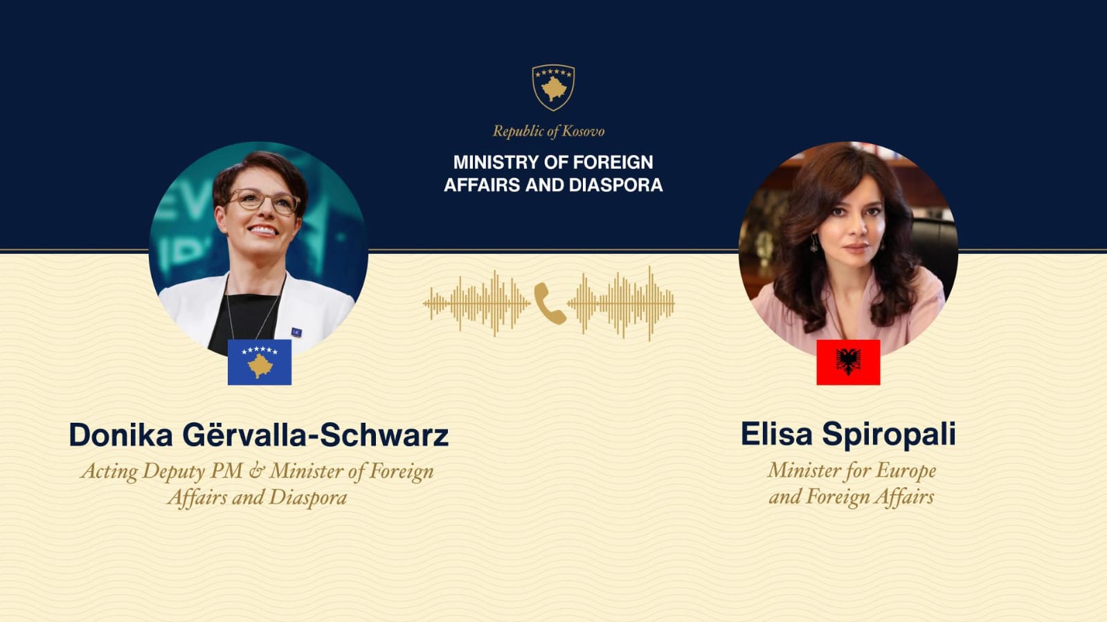 “Donikë e dashtun!...Krah për krah për kombin” – Spiropali i përgjigjet urimit të Donika ...